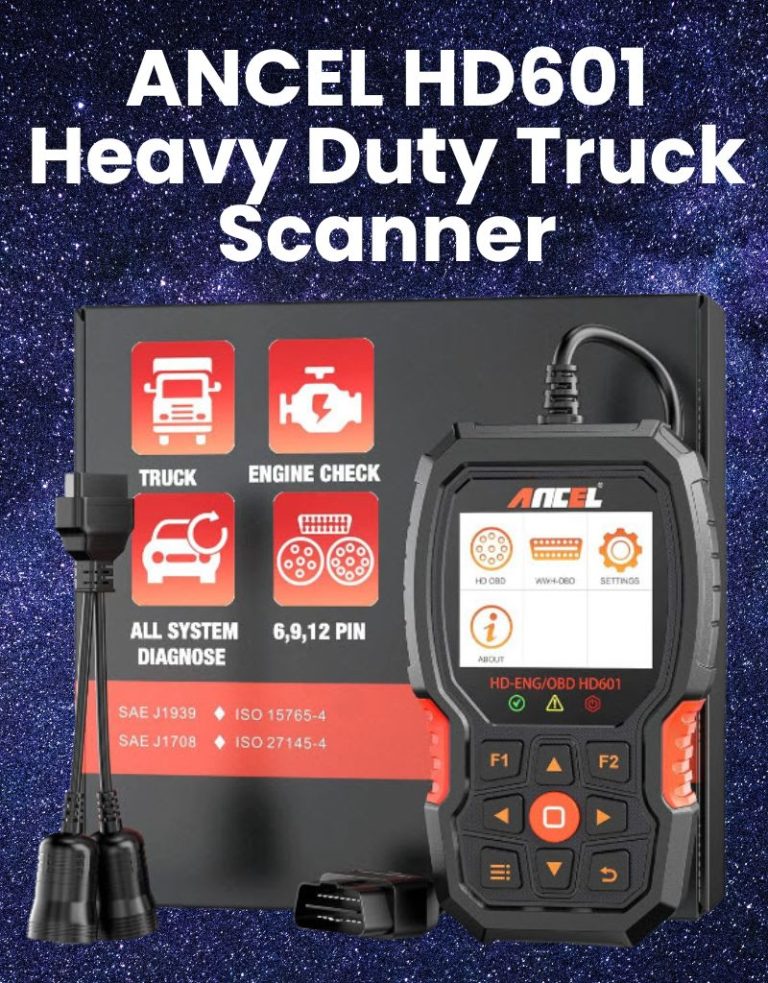 ANCEL HD601 Heavy Duty Truck Scanner Review - VTSAutoWorld