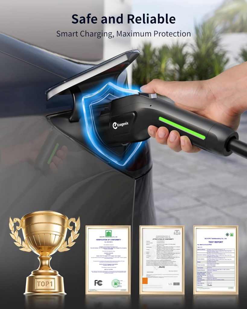 Carbon Fiber Level 1+2 EV Charger Review – VTSAutoWorld