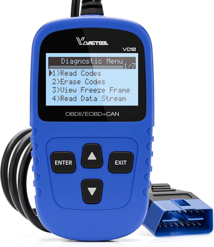 VDIAGTOOL VD10 OBD2 Scanner Code Reader Review - VTSAutoWorld