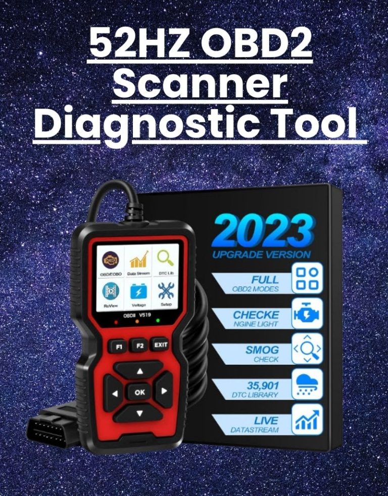 52HZ OBD2 Scanner Diagnostic Tool Review - VTSAutoWorld