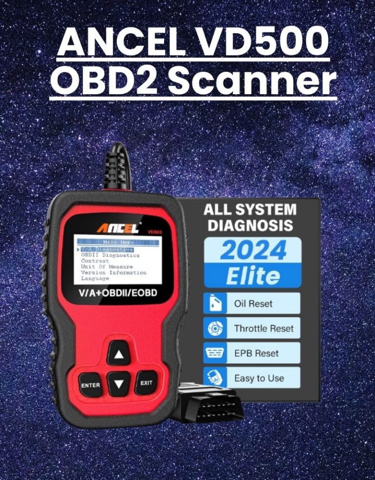 ANCEL VD500 OBD2 Scanner Review - VTSAutoWorld