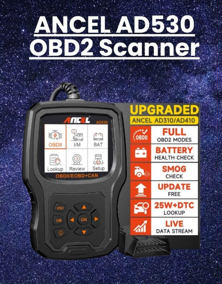 ANCEL AD530 OBD2 Scanner Review - VTSAutoWorld