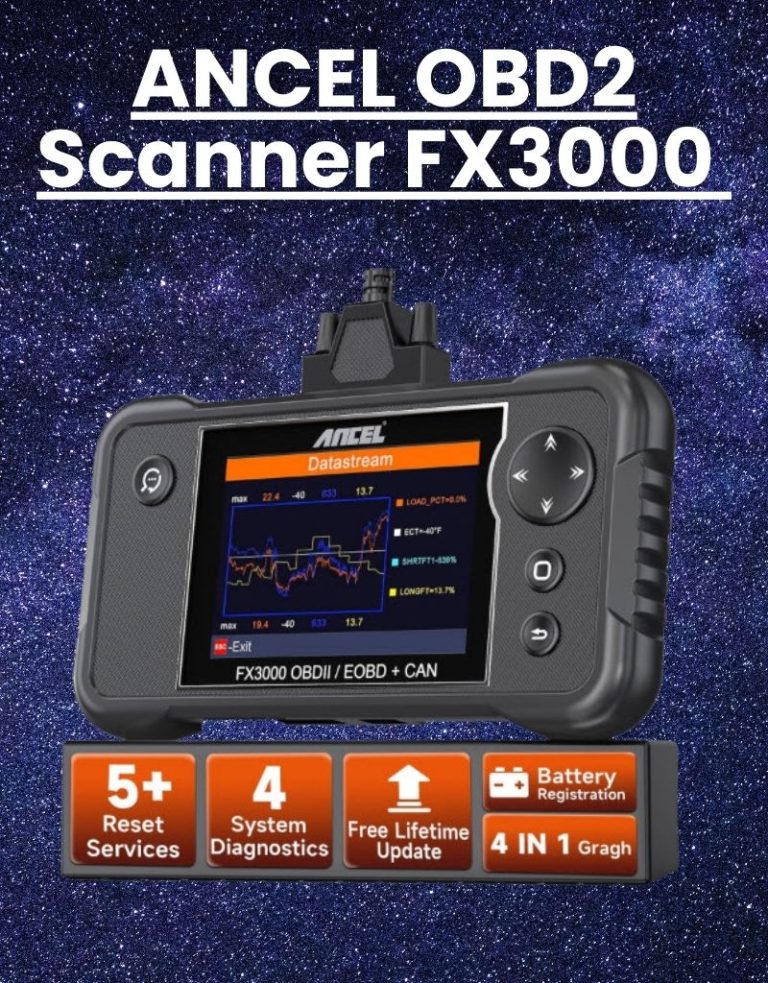 ANCEL OBD2 Scanner FX3000 Review – VTSAutoWorld